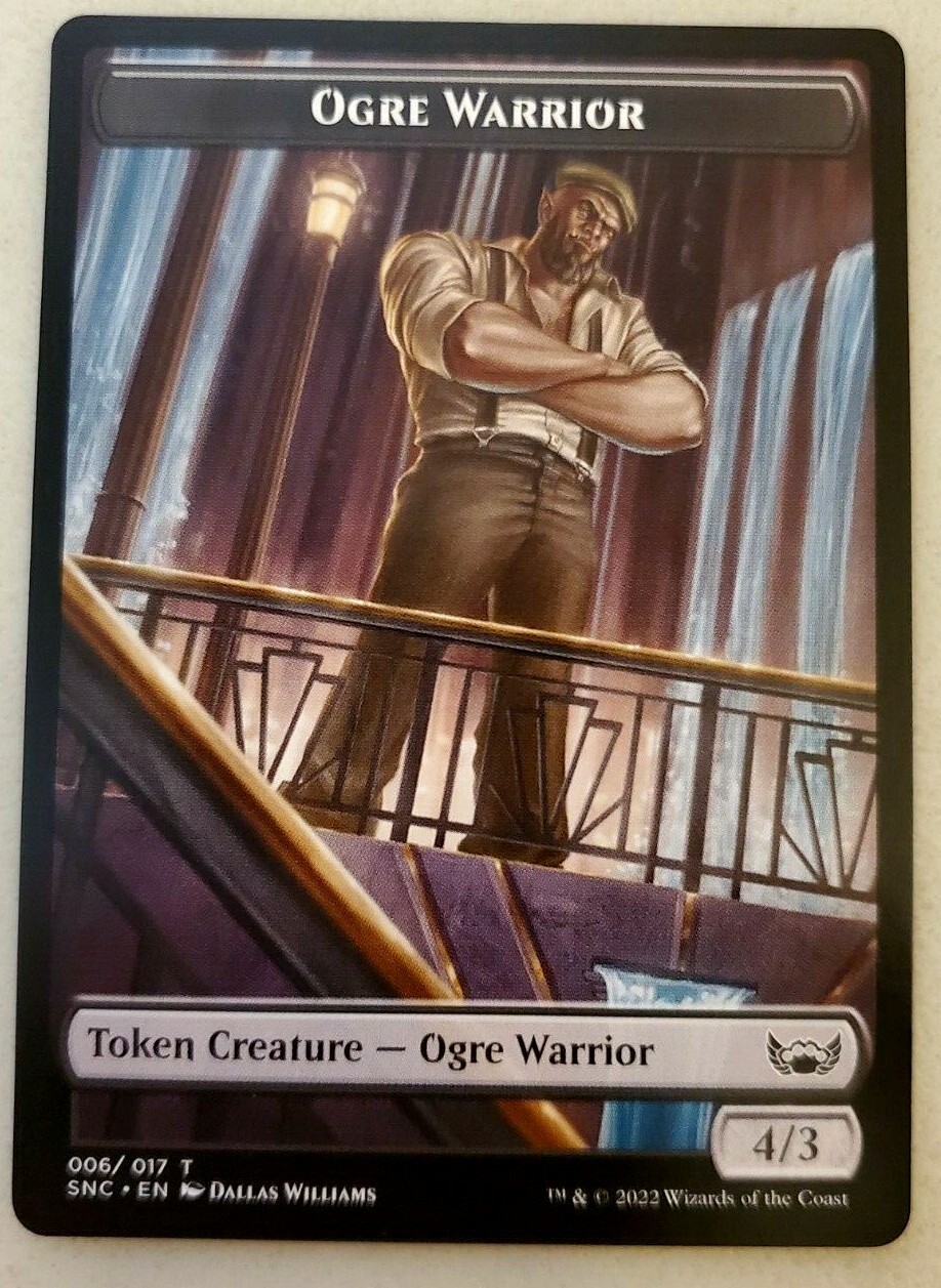 1x Ogre Warrior Token (006) Streets of New Capenna MTG Magic the ...