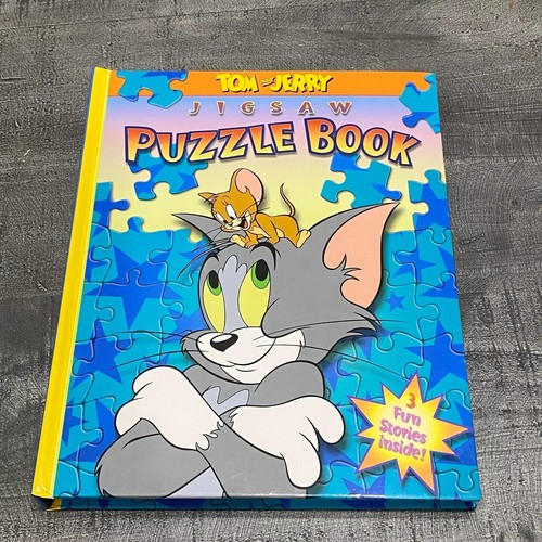 Tom and Jerry Cartoon Jigsaw Puzzle Book Fun Stories And Puzzles | eBay