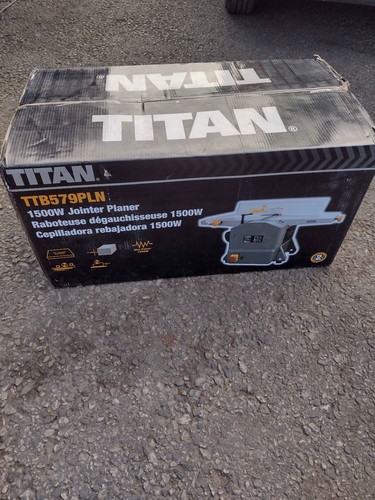 NEW! Titan TTB579PLN 204mm Electric Planer Thicknesser 230V | eBay
