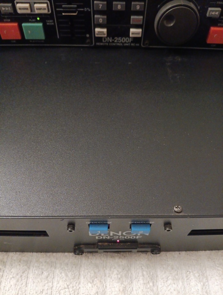 Denon DN-2500F Dual Tray CD Player w/ Mixer Remote Control RC-44 | eBay