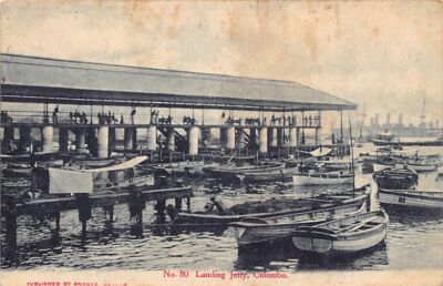 Sri Lanka - COLOMBO - Landing Jetty - Publ. Andrée | eBay