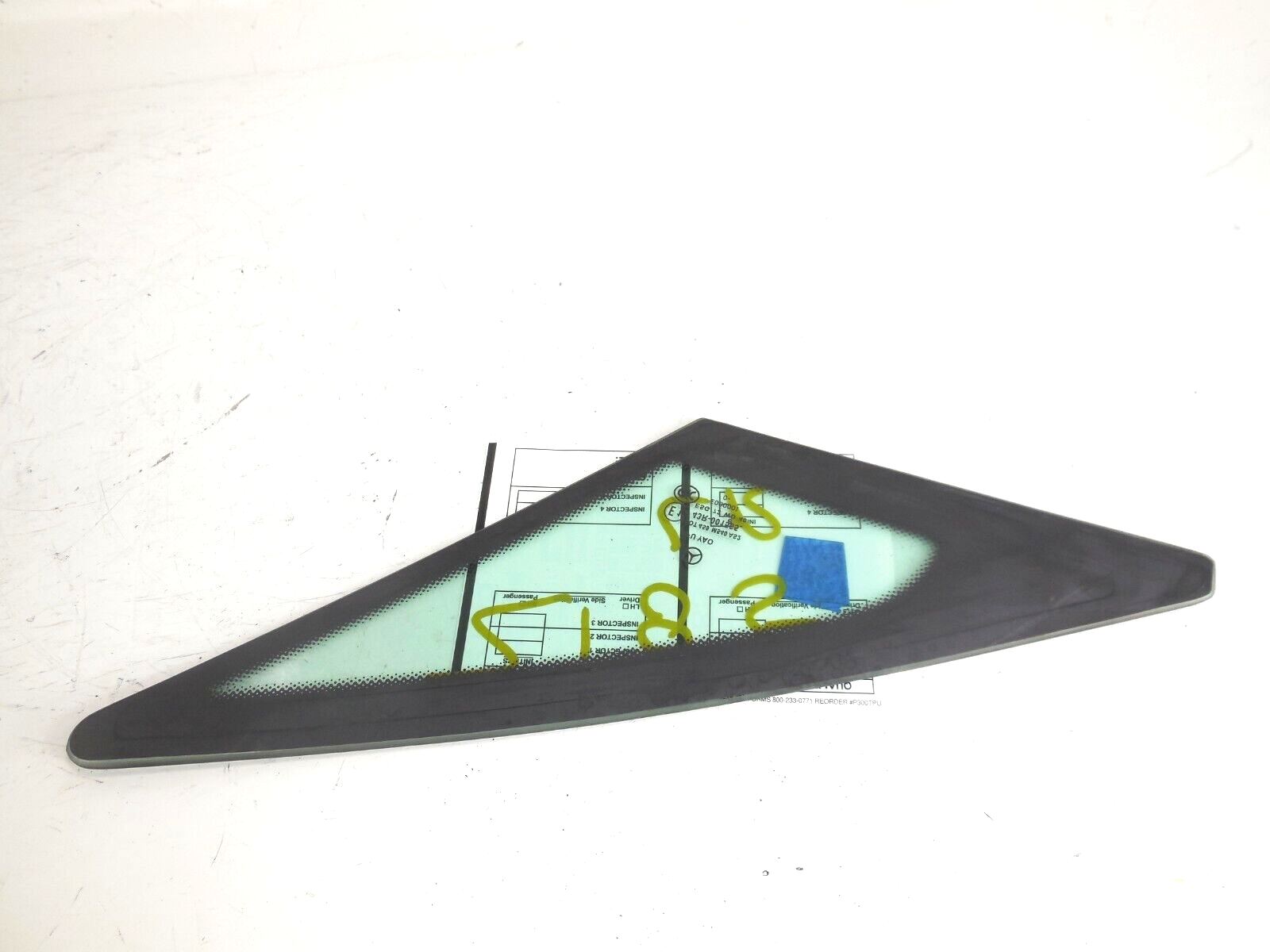 10-14 Mercedes Benz E350 Coupe Rear Quarter Window Glass Driver Left ...