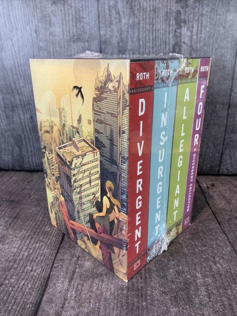 Divergent Ser.: Divergent Anniversary 4-Book Box Set : Divergent ...