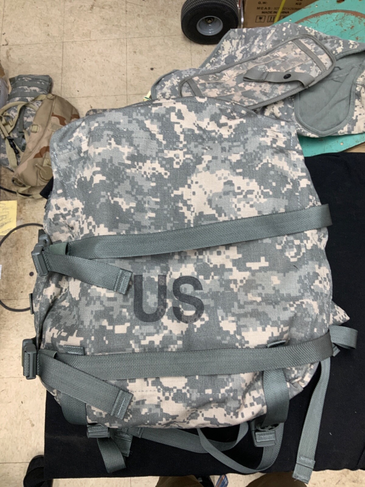 USGI MOLLE II Modular Lightweight Load Carrying Equipment ACU Medic Bag ...