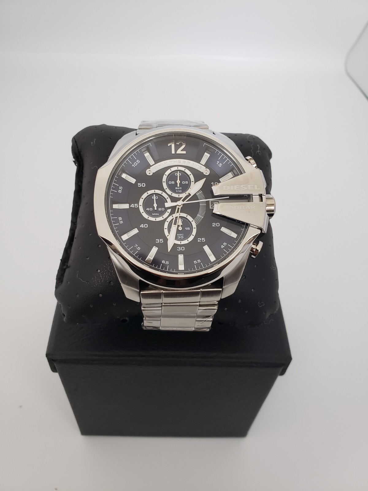 Diesel DZ4417 Mega Chief Chronograph 51mm Men's Stainless Steel Watch ...