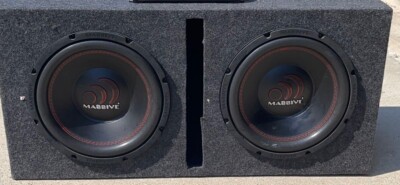 2 12 inch subwoofers | eBay