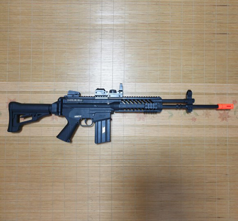 Academy Korea Full Size Electric Power Airsoft BB Blaster Replica Hand ...