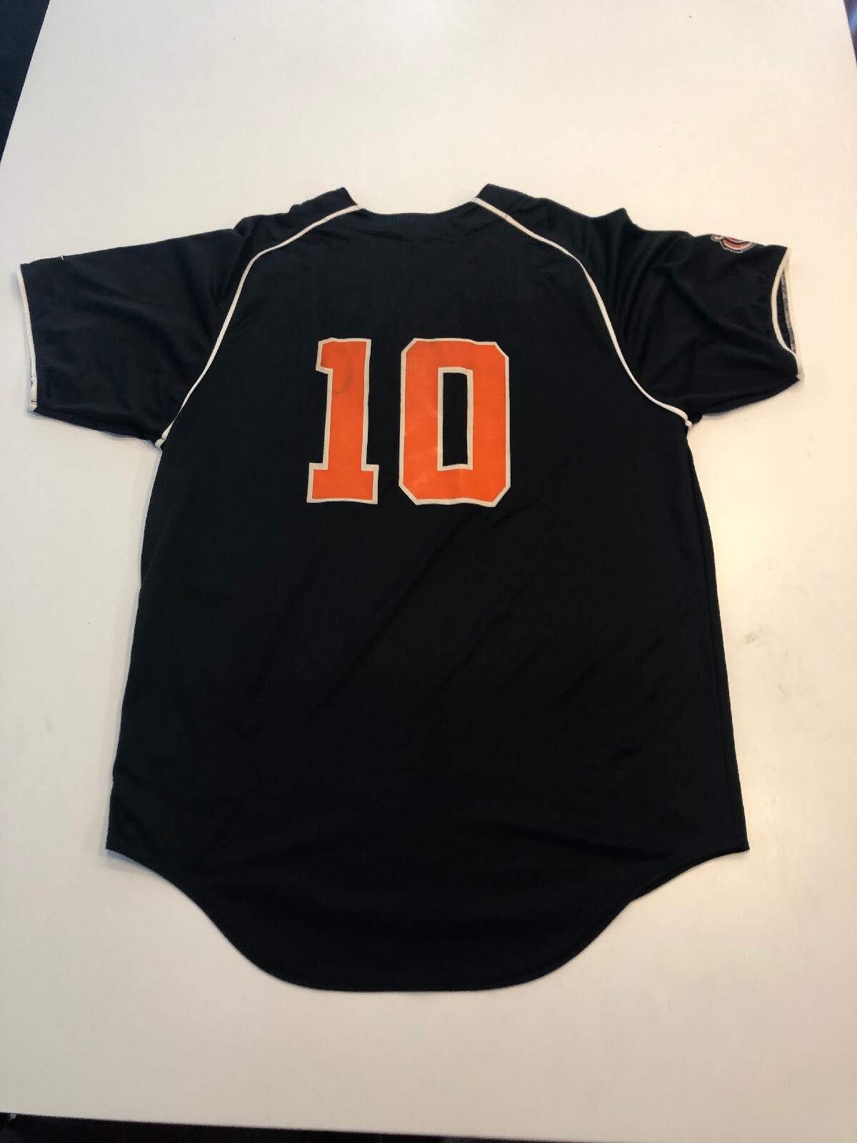 Game Worn Used Princeton Tigers Speedline Baseball Jersey Size L #10 | eBay