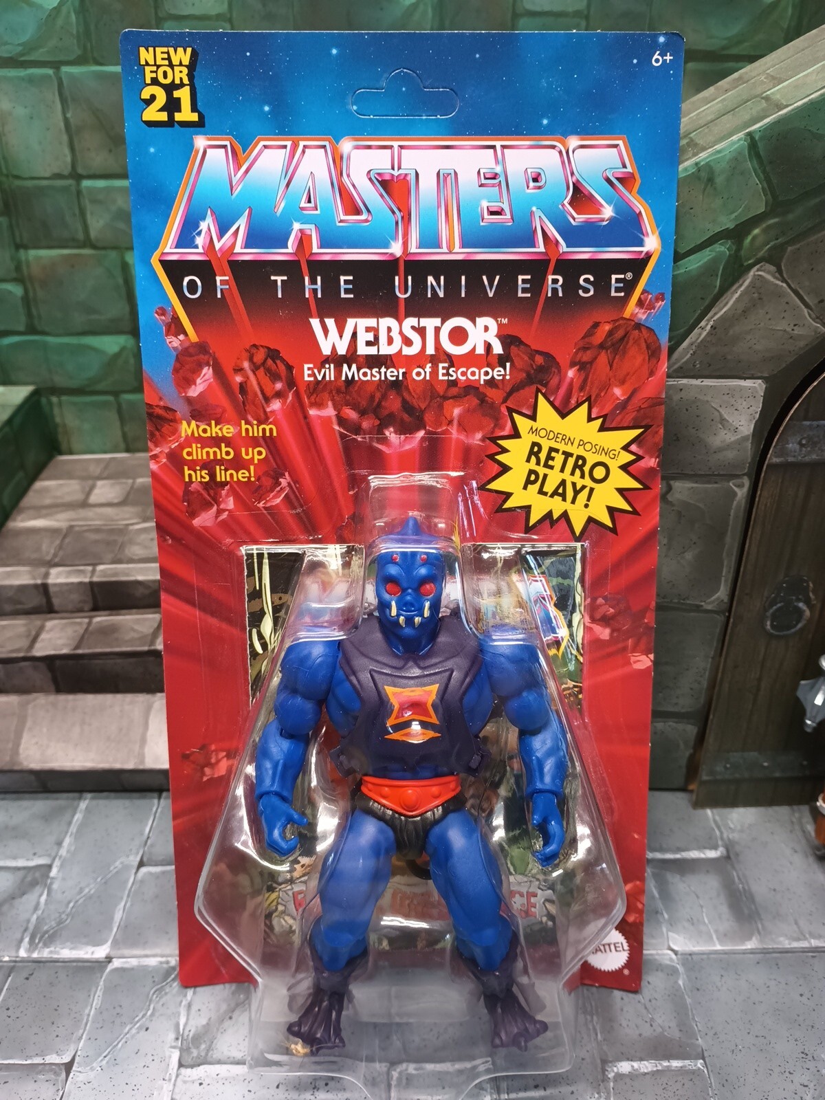 Masters of The Universe Origins Webstor action figure Mattel MOTU ...