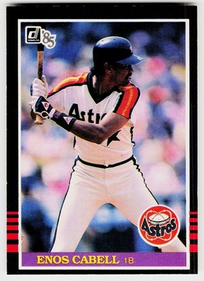 1985 Donruss #110 Enos Cabell - EXMT | eBay