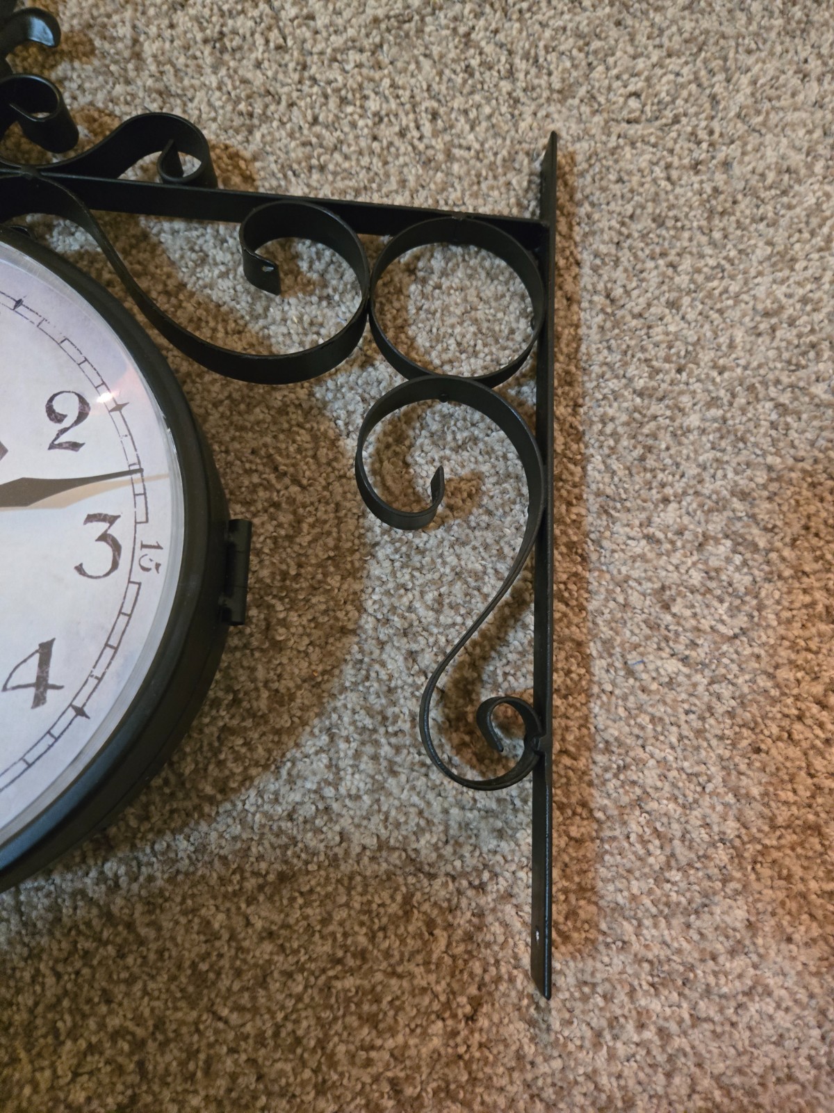 Victoria Station Clock Double Sided Railway Wall Clock REPRODUCTION | eBay
