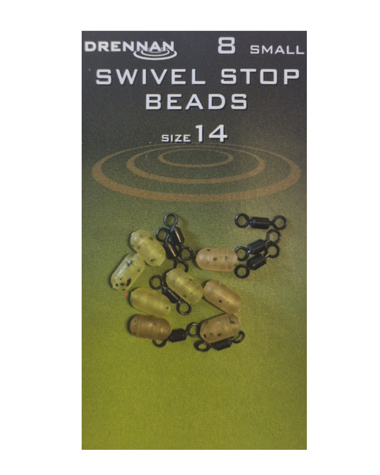 DRENNAN FISHING SWIVEL STOP BEADS SMALL MEDIUM LARGE FEEDER FISHING ...