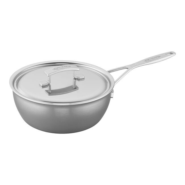 Demeyere Industry 5 3.5 qt Sauteuse Conical, 18/10 Stainless Steel | eBay