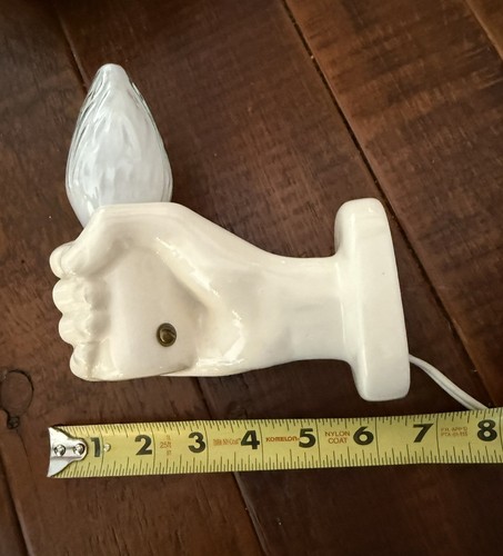 Nancy Funk Ceramics Vintage Mid CenturyMCM Pair Of Hand Fists Wall ...