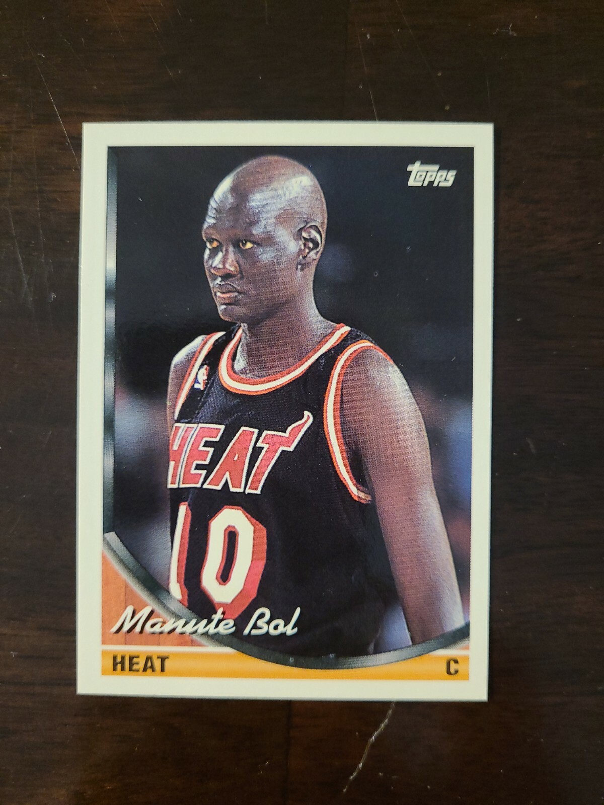 1993-94 Topps Manute Bol #215 Miami Heat | eBay