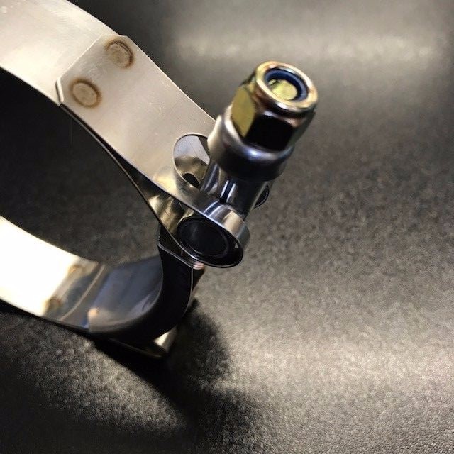 67-75 mm Heavy Duty Stainless T Bolt Turbocharger Clamp Turbo Boost ...