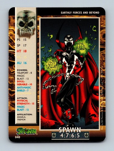 Spawn Power Cardz - Spawn 040 - TMP. Inc. 1995 | eBay