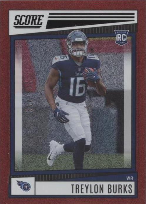 2022 Score - Rookies Treylon Burks #380 Red Dots /499 (RC) for sale ...