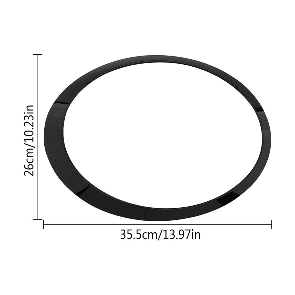 Black Front Right Headlight Trim Ring Plastic Fits For 2007-2015 Mini ...
