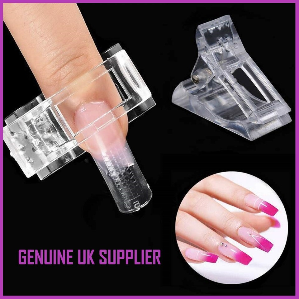 NAIL ART CLIP UV GEL POLISH REMOVER SOAK OFF WRAP GELISH CLIP CAPS ...