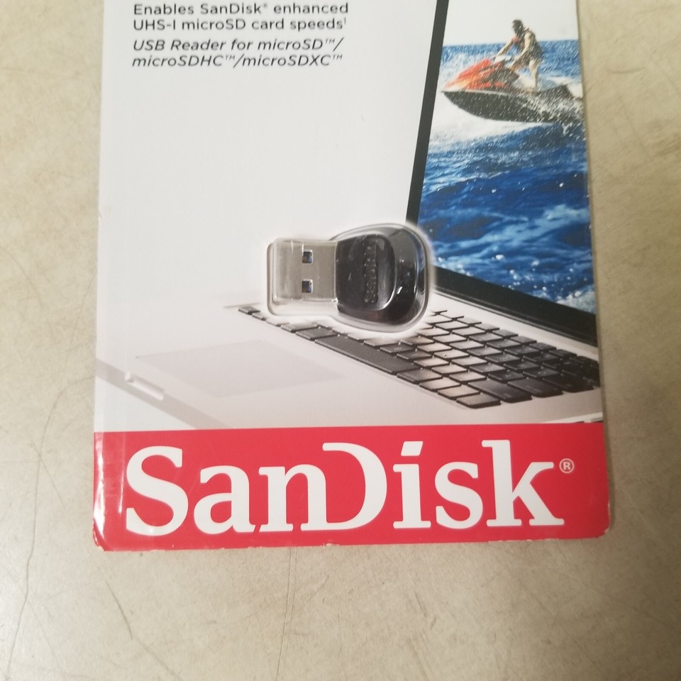 SanDisk MobileMate USB 3.0 microSD Reader SDDR-B531-GN6NN | eBay
