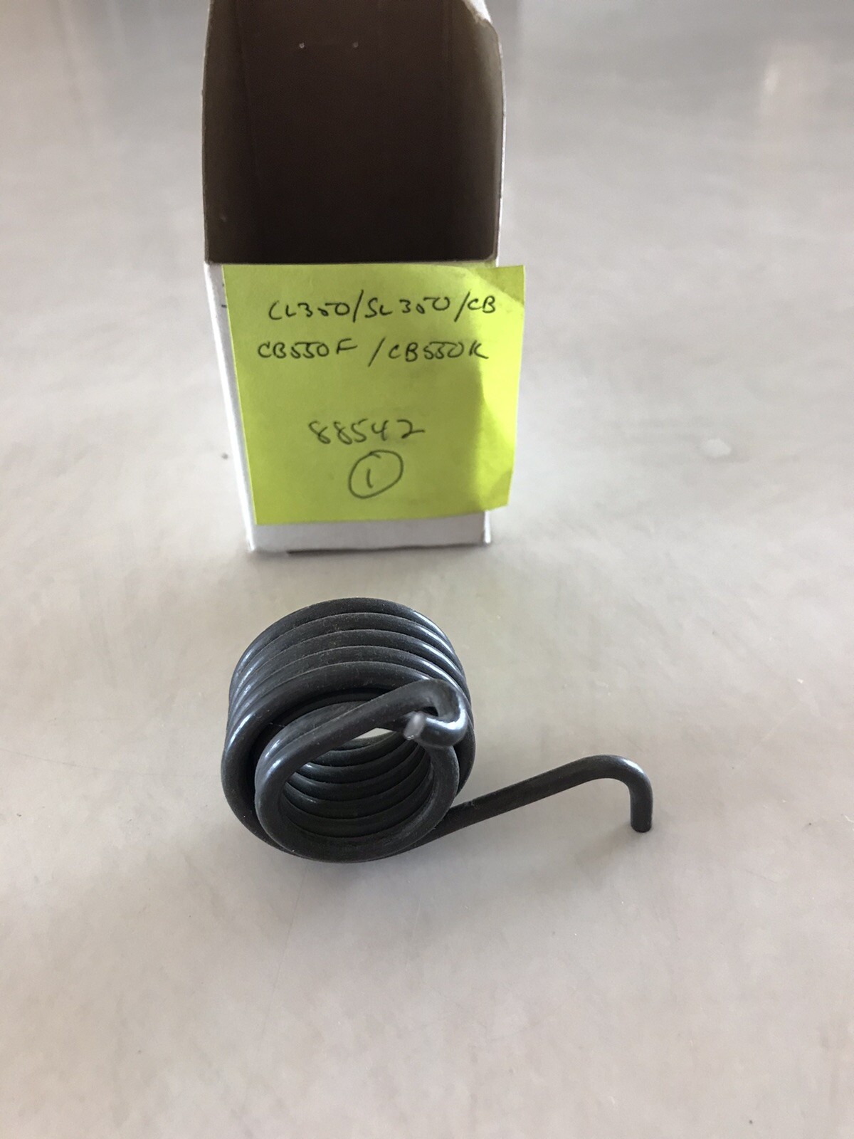 NOS Honda Sl350 Cl350 Cb350 Kick Starter Spring 28261-286-003 for sale ...