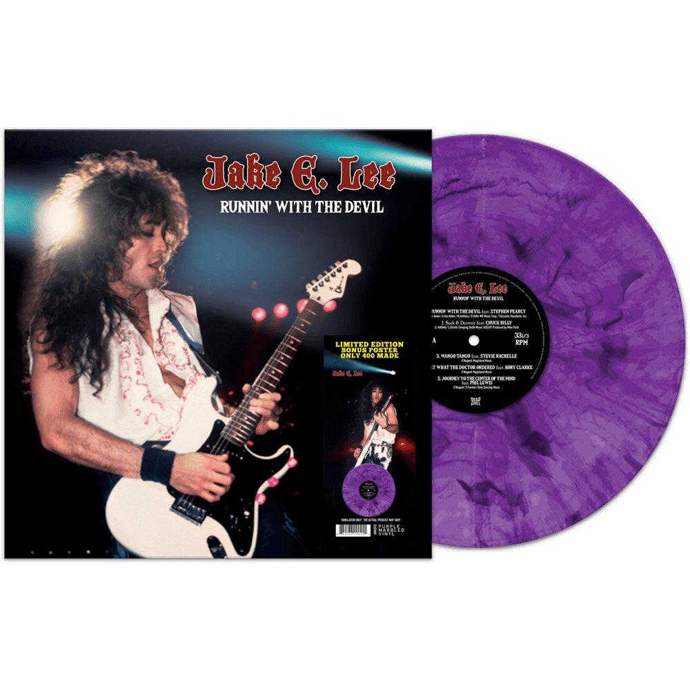 Jake E. Lee Runnin’ With The Devil (Purple Marble Vinyl)Pearcy Lemmy ...