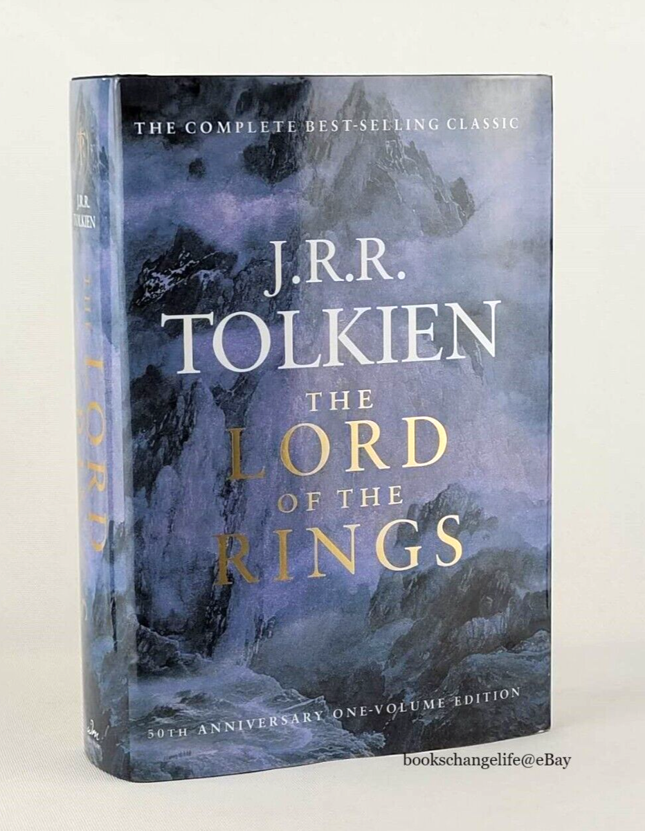 Lord Of The Rings Book Cover 50th Anniversary J.R.R. Tolkien Hunting
