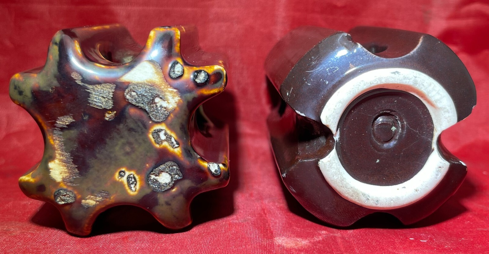 (2) Vintage GUY WIRE Ceramic/Johnny Balls Electrical INSULATOR’s | eBay