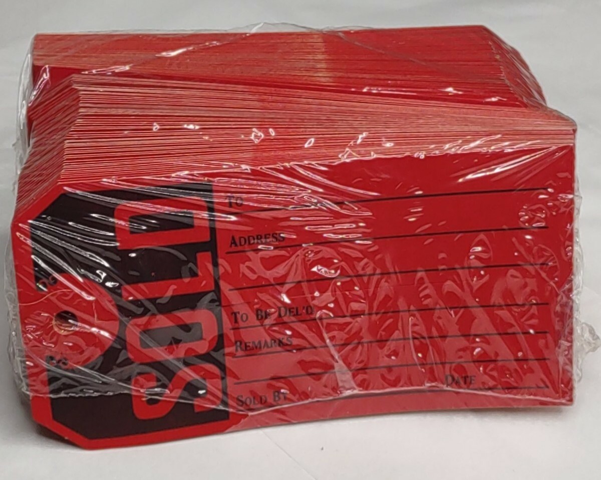 SOLD Tags Dennison Brand - pack of 100 New/Sealed | eBay