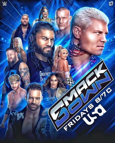 WWE SmackDown Fridays USA Paper Poster 210 GSM [No Frame] | eBay