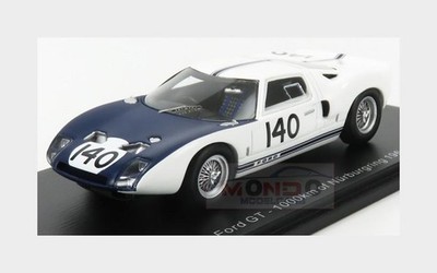 1:43 Spark Ford Usa Gt40 #140 1000Km 1964 P.Hill B.Mclaren White Blue ...