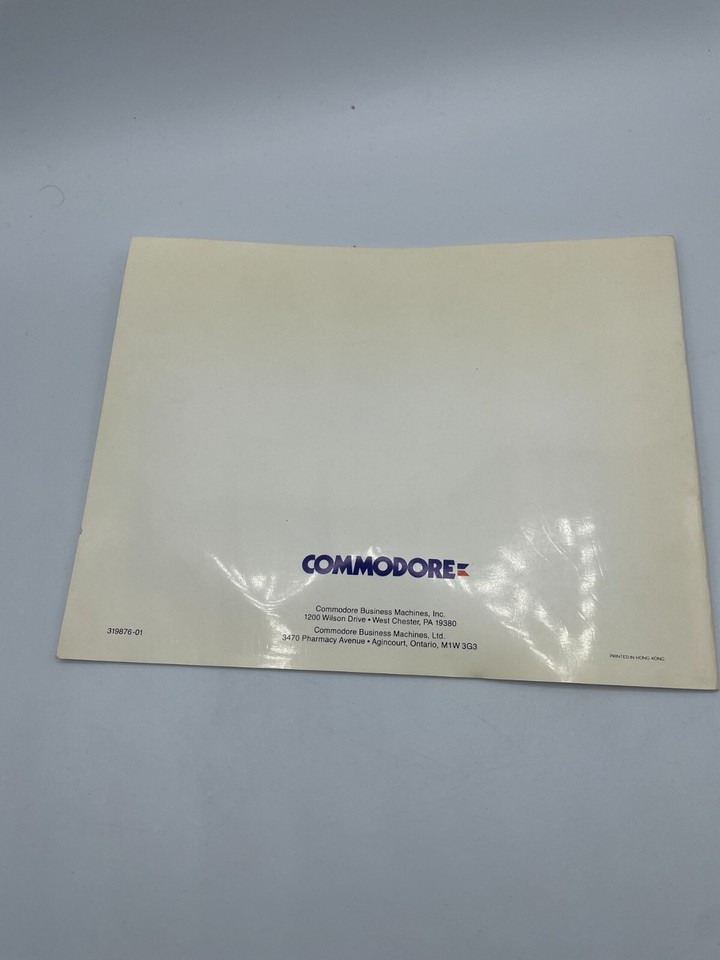 Commodore 64C Introductory Guide | eBay