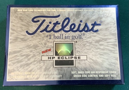 Fitleist One Dozen HP ECLIPSE Golf Balls Mint Brand New AAAAA | eBay