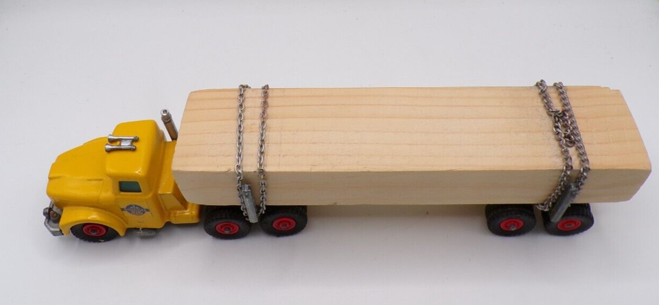MATCHBOX KING SIZE K-10 SCAMMELL CONTRACTOR PIPE TRUCK REPAINTED GOOD ...