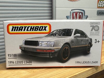 Matchbox 1994 Lexus LS400 Silver 70th Special Edition Sedan 2023 Power ...