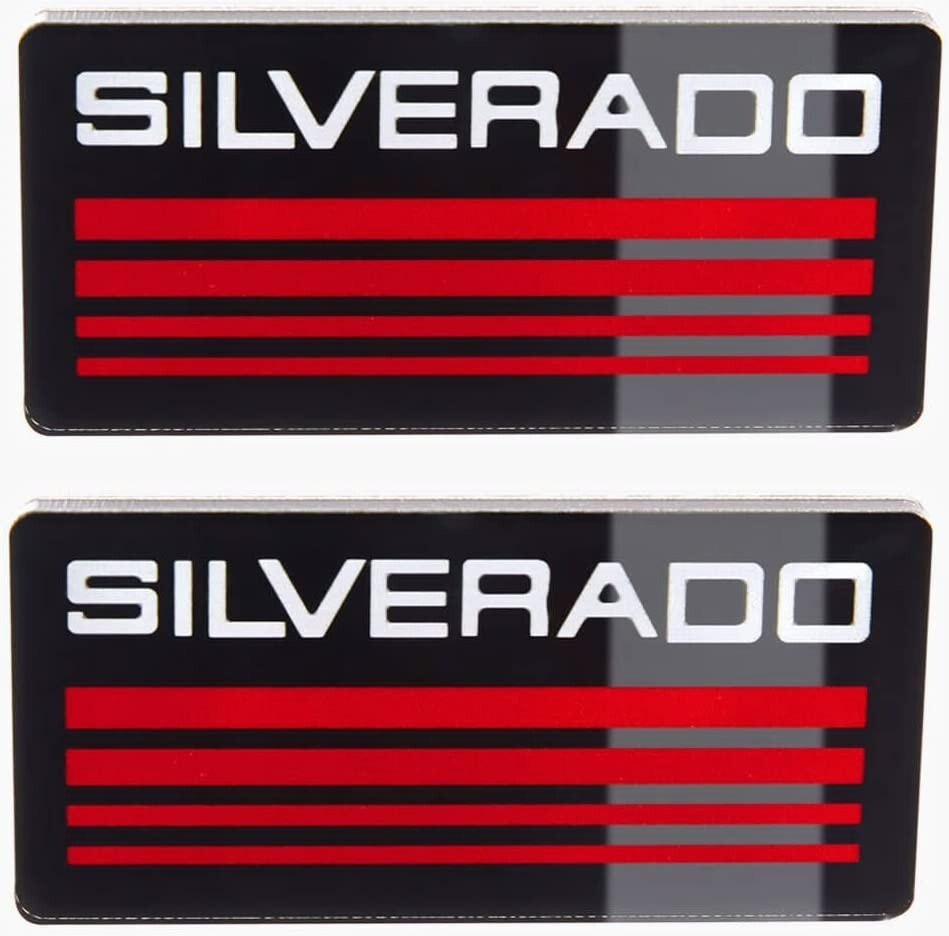 Pair Set Silverado Cab Emblem Side Roof for 88 89 90 91 Suburban Tahoe ...