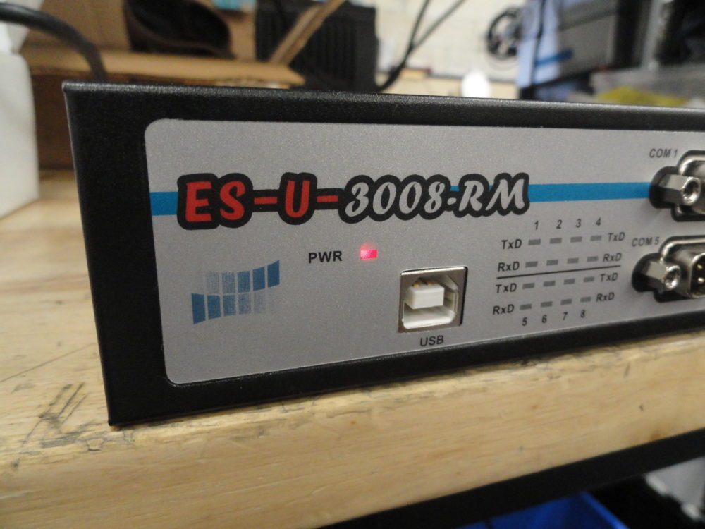 EasySync Interface Modules USB to 8 Port Metal RS422/485 Rck Mt - ES-U ...