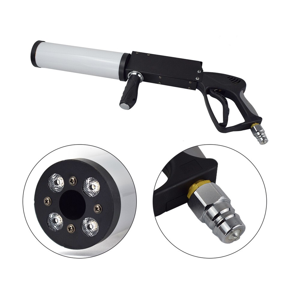 Led Co2 Gun Handle Smoke Machine with RGB Lights Co2 Blaster Stage ...