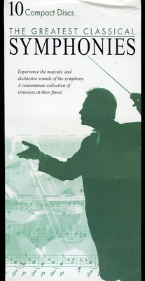The Greatest Classical Symphonies ** 10 CD Boxed SET ** BRAND NEW STILL ...