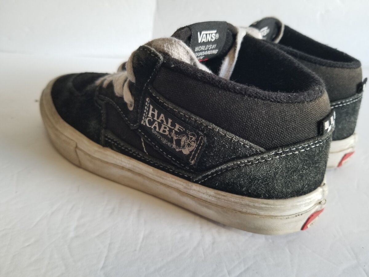 VANS Half Cab 1992 Skating Black Size 5 Men's Skater Shoes VANS Half Cab 1992 Skating Black Size 5 Men's Skater Shoes