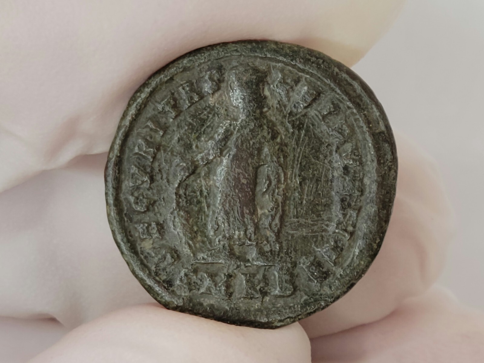 NGC Silver Billon Nummus, Roman Empress HELENA, Mother Of CONSTANTINE ...