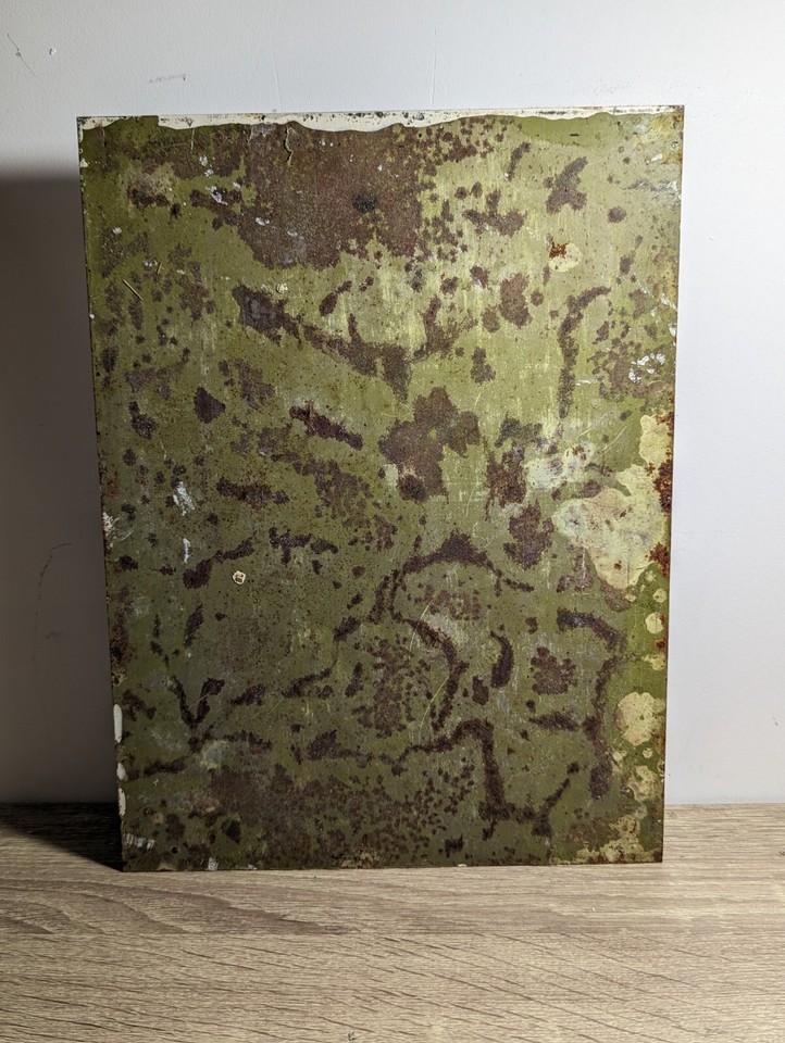 RARE USSR- Plate Sign -DANGER SKULL - Board Metal -Skeleton Soviet ...