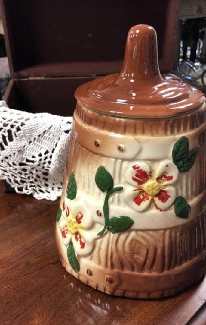 Butter Churn Cookie Jar Ebay