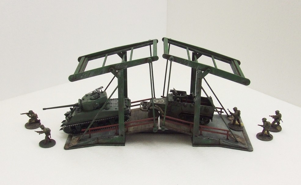 'DUTCH CANAL BRIDGE' - 28mm - ASSEMBLED MDF & PAINTED TO COLLECTOR'S ...