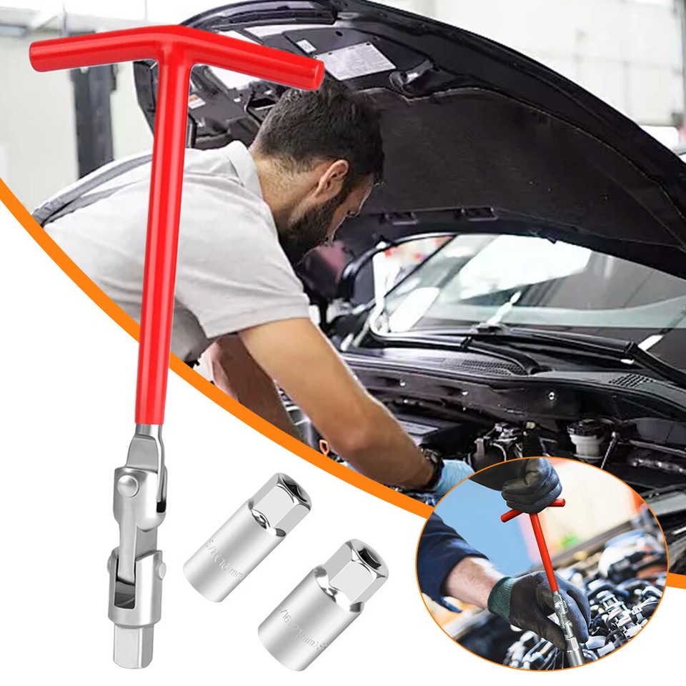 HOT Flexible Spanner Socket 16mm/21mm Sockets Auto Socket Spanner Auto ...