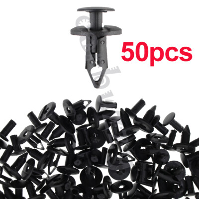 50x Fender Clip Body Rivet ATV Parts For Polaris Sportsman Rangers RZR ...
