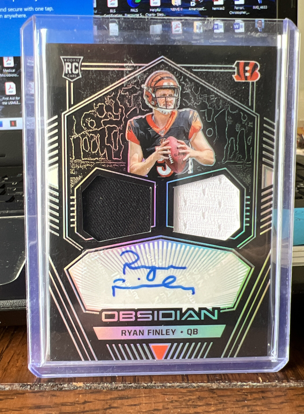 2019 Panini Obsidian - Rookie Jersey auto bengals #RJI-RFI 28/150 | eBay