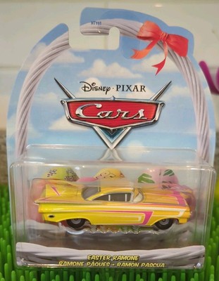 Disney Pixar Cars EASTER RAMONE YELLOW 1/55 Toy Vehicle EASTER BASKET ...