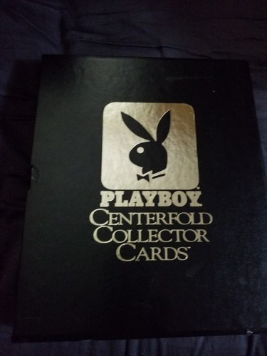 Playboy Centerfold collection binder with base set only January | eBay